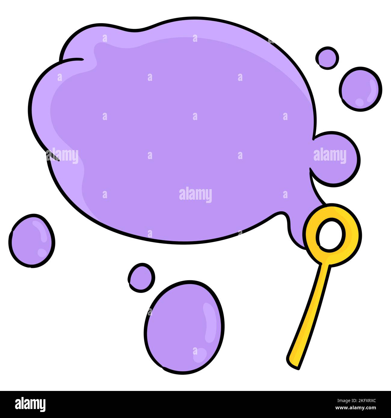 Cartoon Soap Bubbles