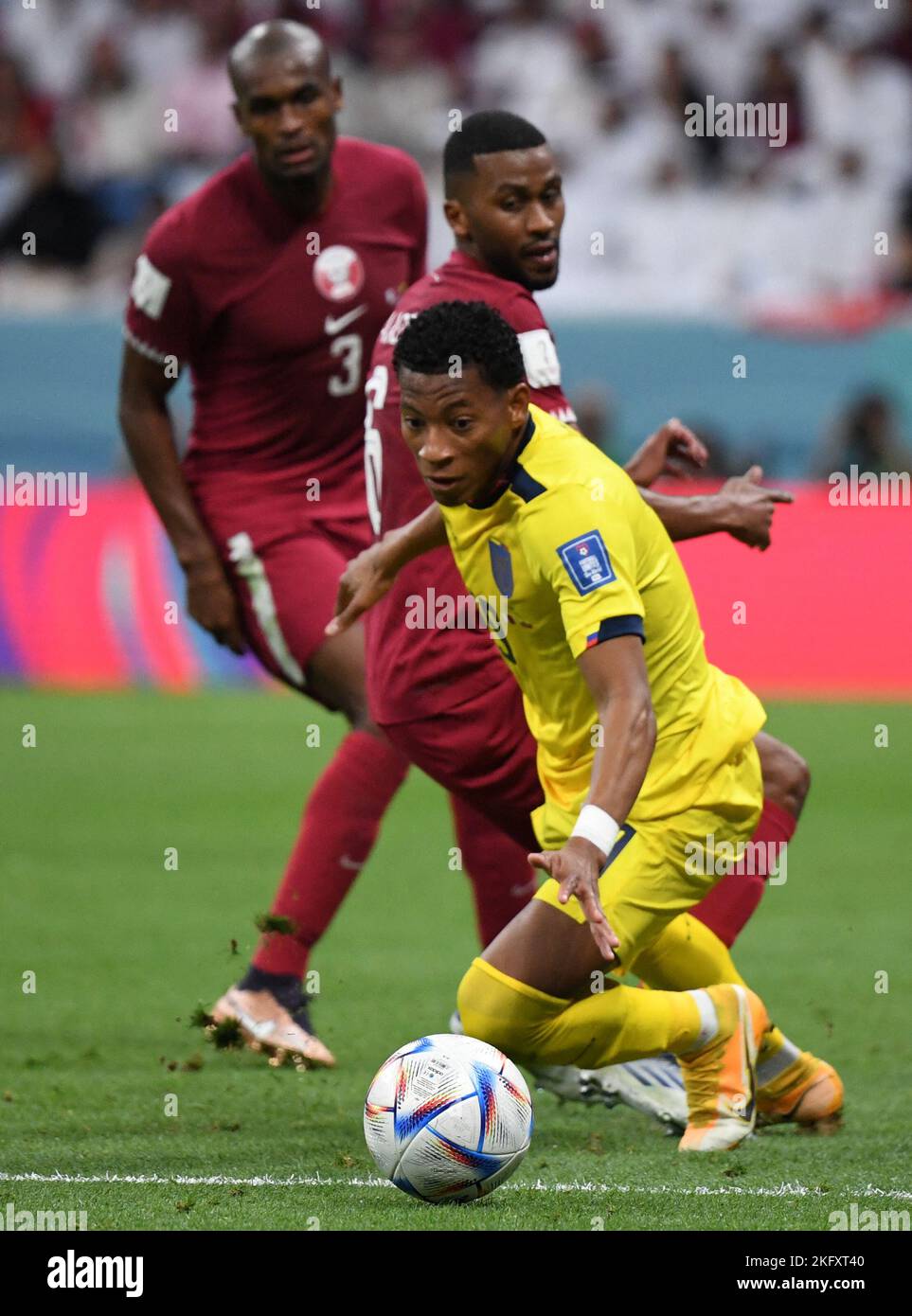 Equateur, G Plata during the FIFA World Cup 2022, Group A match between ...
