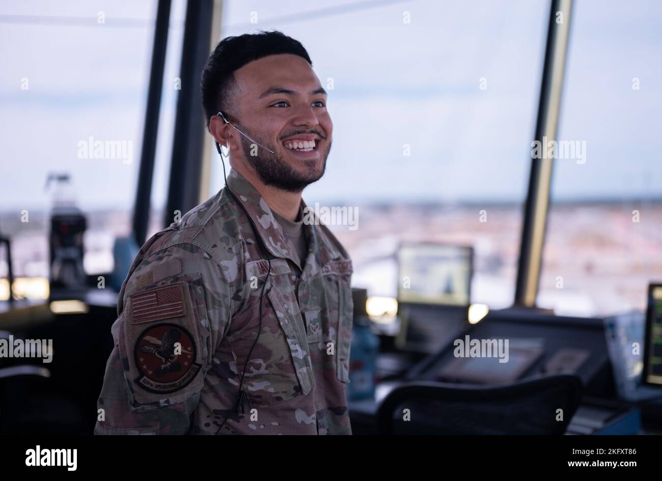 U.S. Air Force Airman 1st Class Nicholas Davila, 325th Operations ...