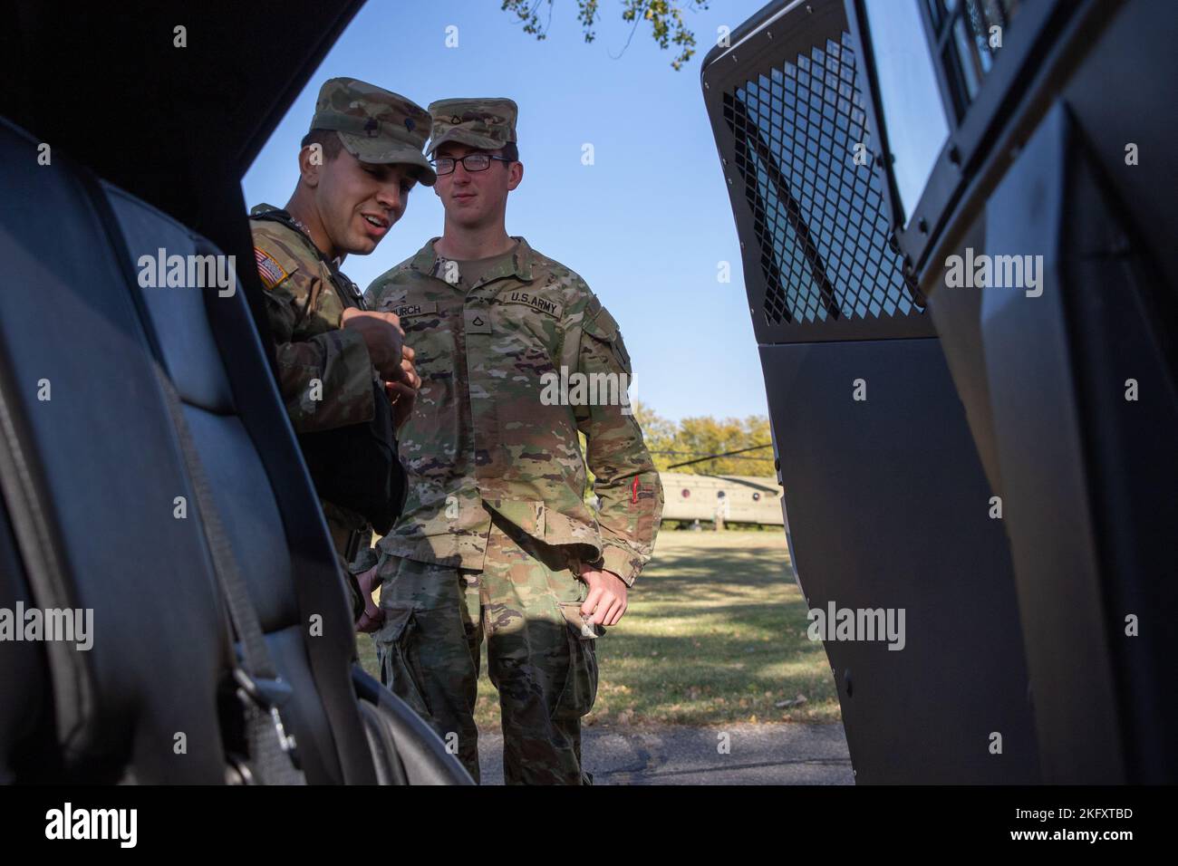 A Soldier assigned to the 97th Military Police Battalion, 89th Military ...