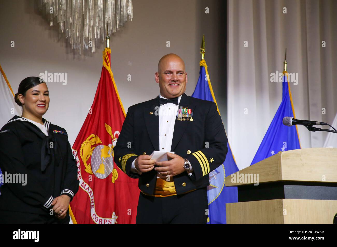 CHANGWON, Republic of Korea - Cmdr. Preston Rackauskas, Commander ...