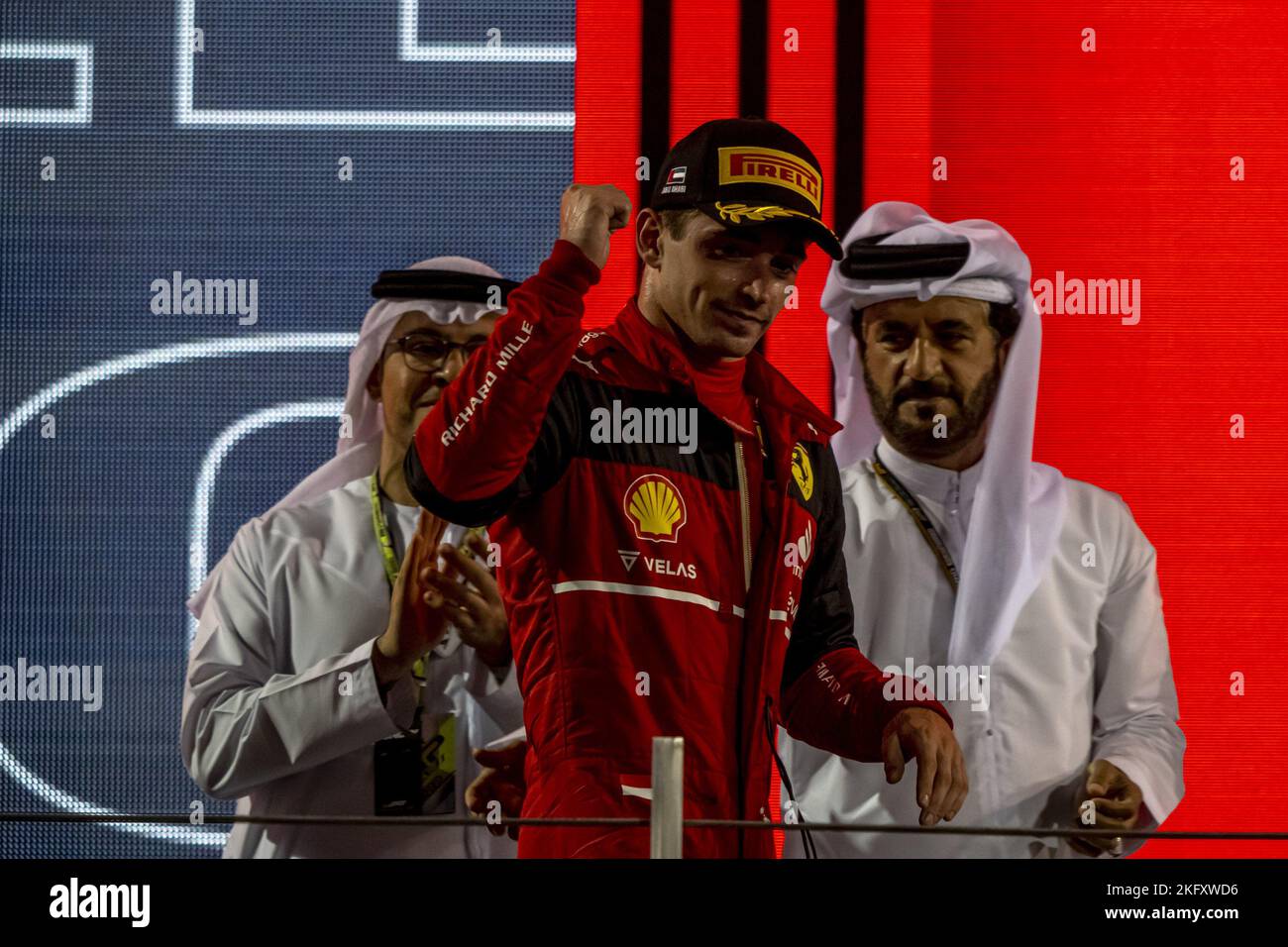 Abu Dhabi - 20-11-2022, Yas Marina, Charles Leclerc at the Formula 1 ...