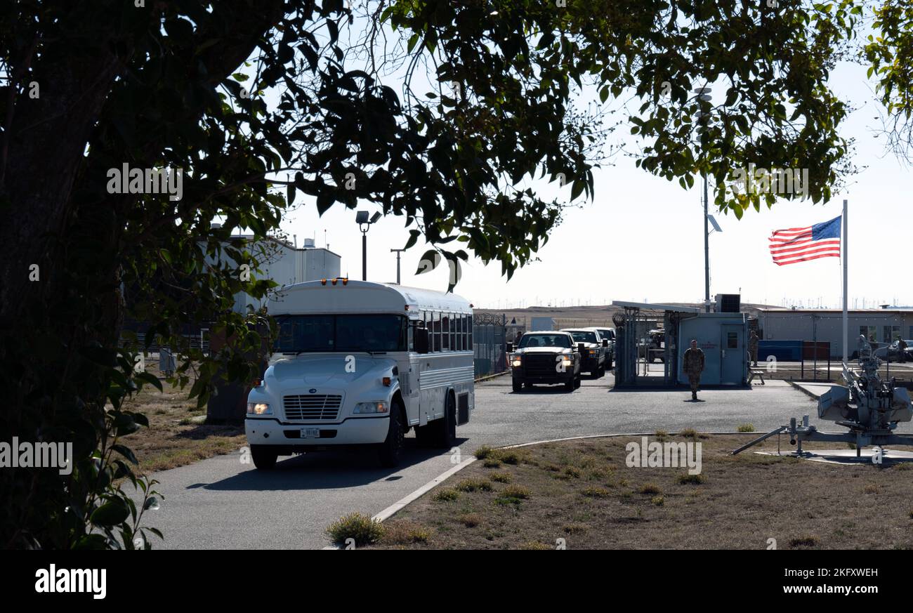 U.S. Air Force Airmen with the 621st Contingency Response Wing arrive ...