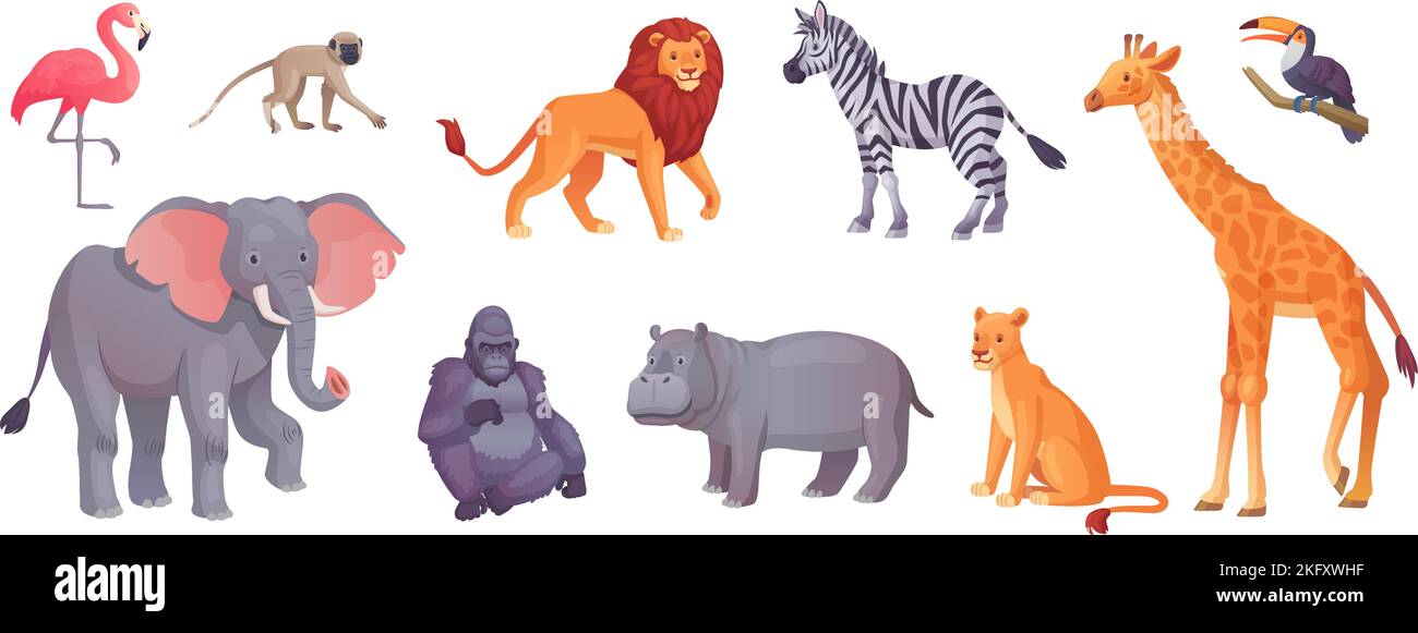 Carnivorous Animals Clipart