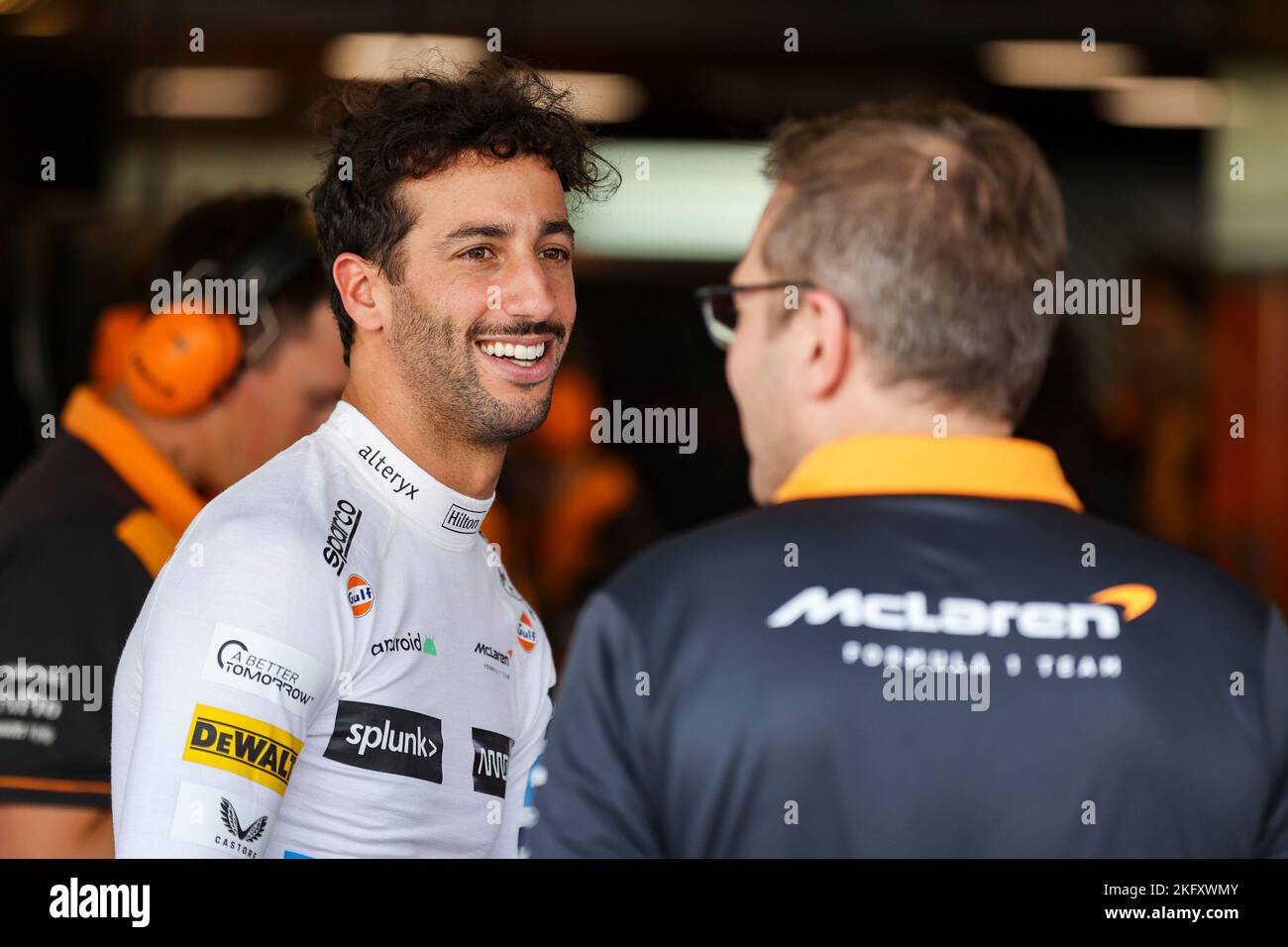 Abu Dhabi, United Arab Emirates. 19th Nov, 2022. #3 Daniel Ricciardo ...