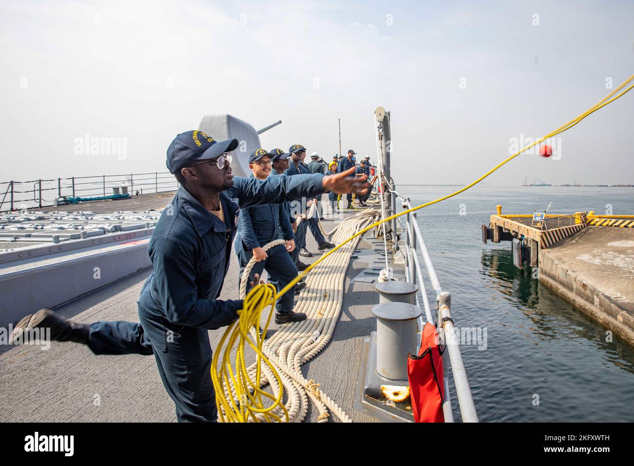 MANILLA, Philippines (Oct. 14, 2022) Seaman Gregory Greene, from ...