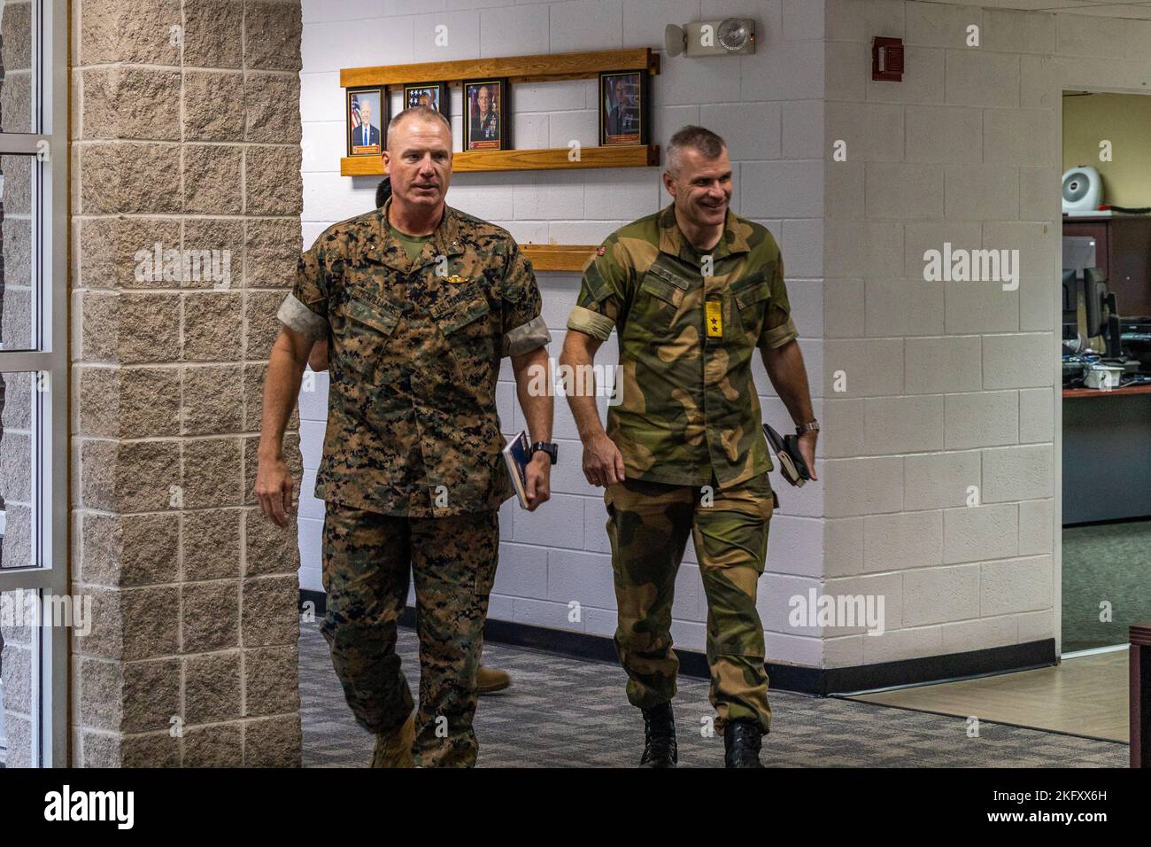 U.S. Marine Corps Brig. Gen. Michael E. McWilliams, the commanding ...