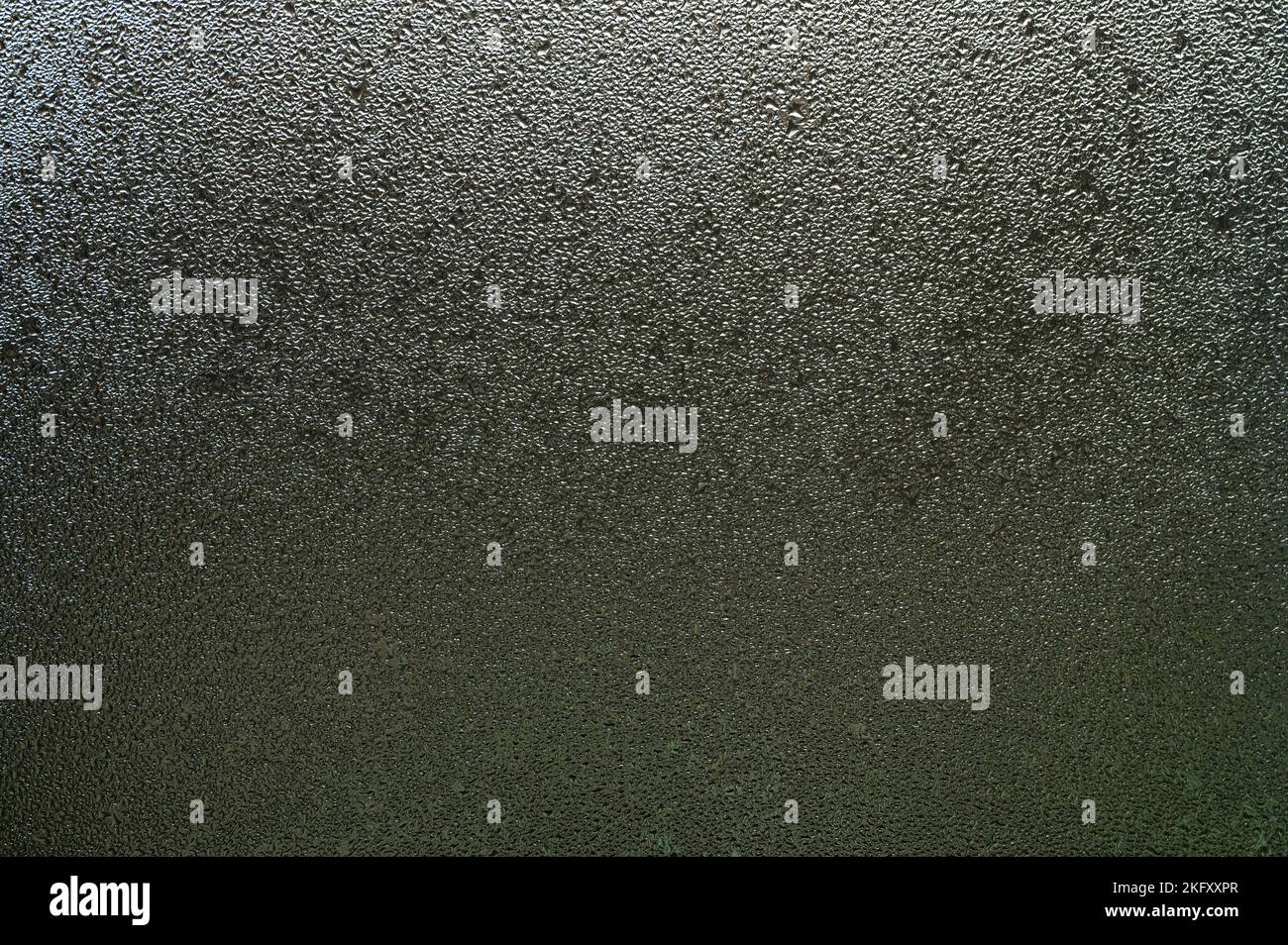 Condensation on the window from a sudden change in temperature outside ...