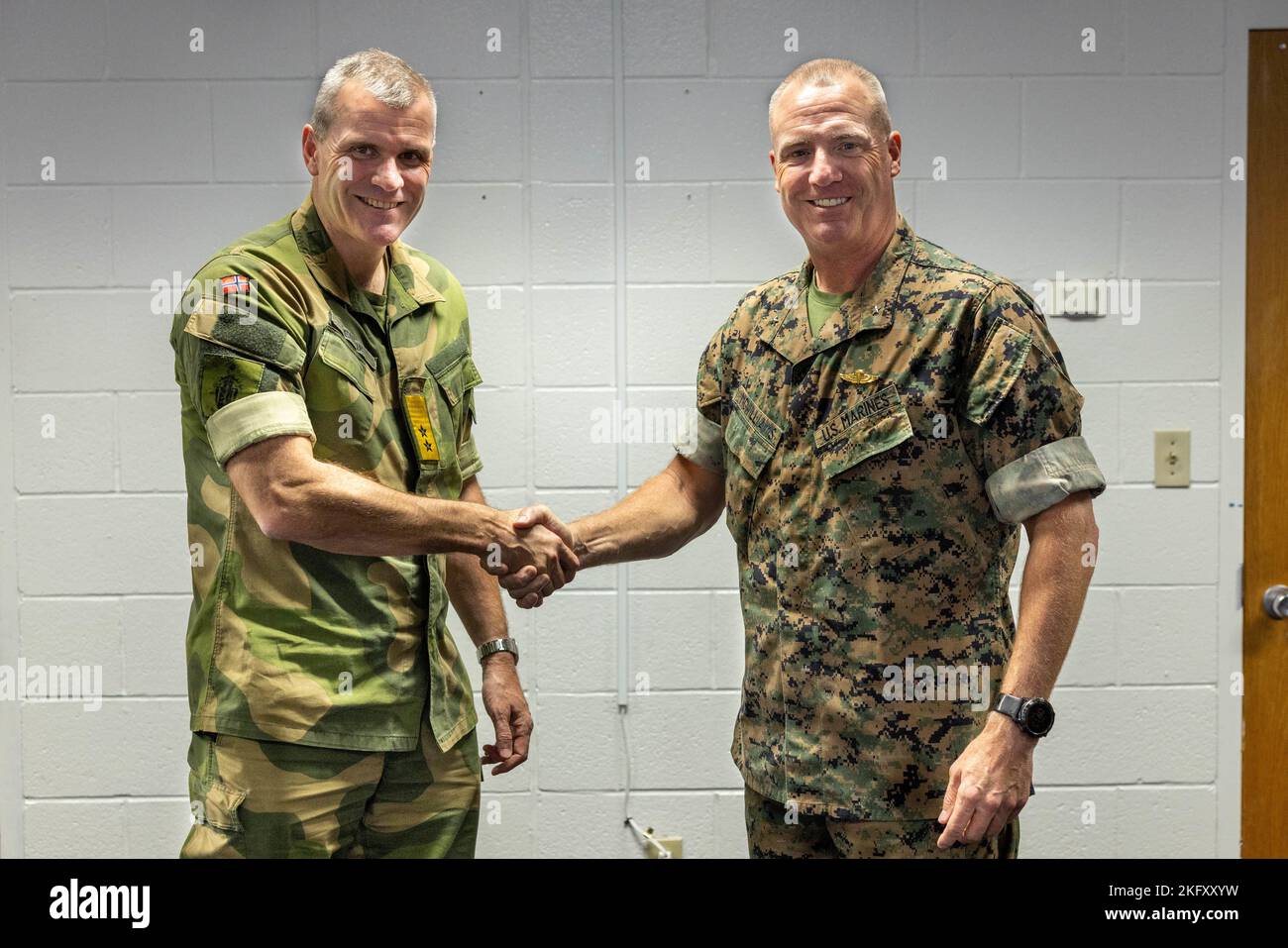 U.S. Marine Corps Brig. Gen. Michael E. McWilliams, the commanding ...