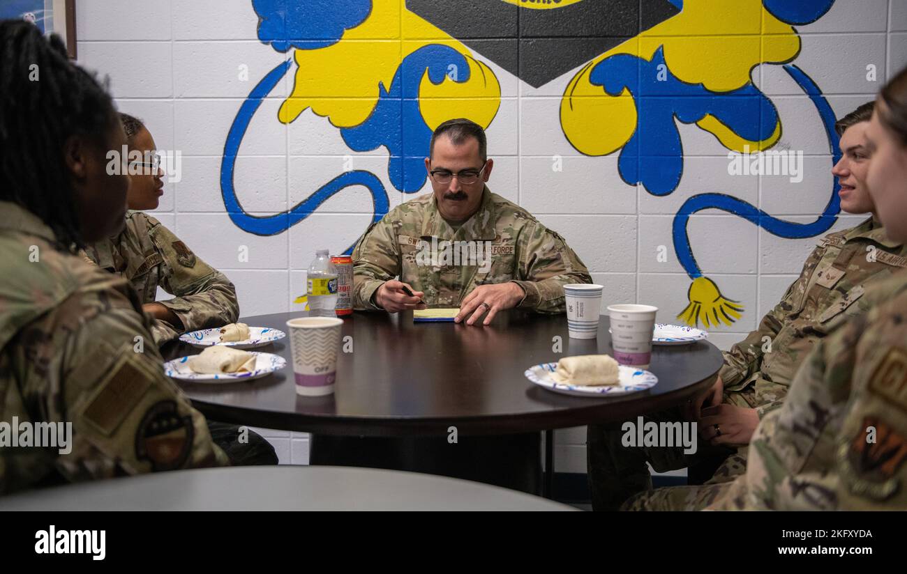 U.S. Air Force Chief Master Sgt. Richard Swank, 325th Security Forces ...