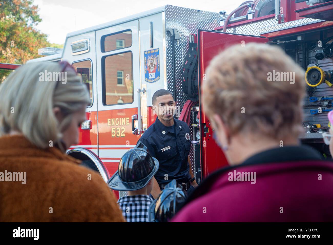 Silvestre Rodriguez, a firefighter with Marine Corps Base Quantico Fire ...