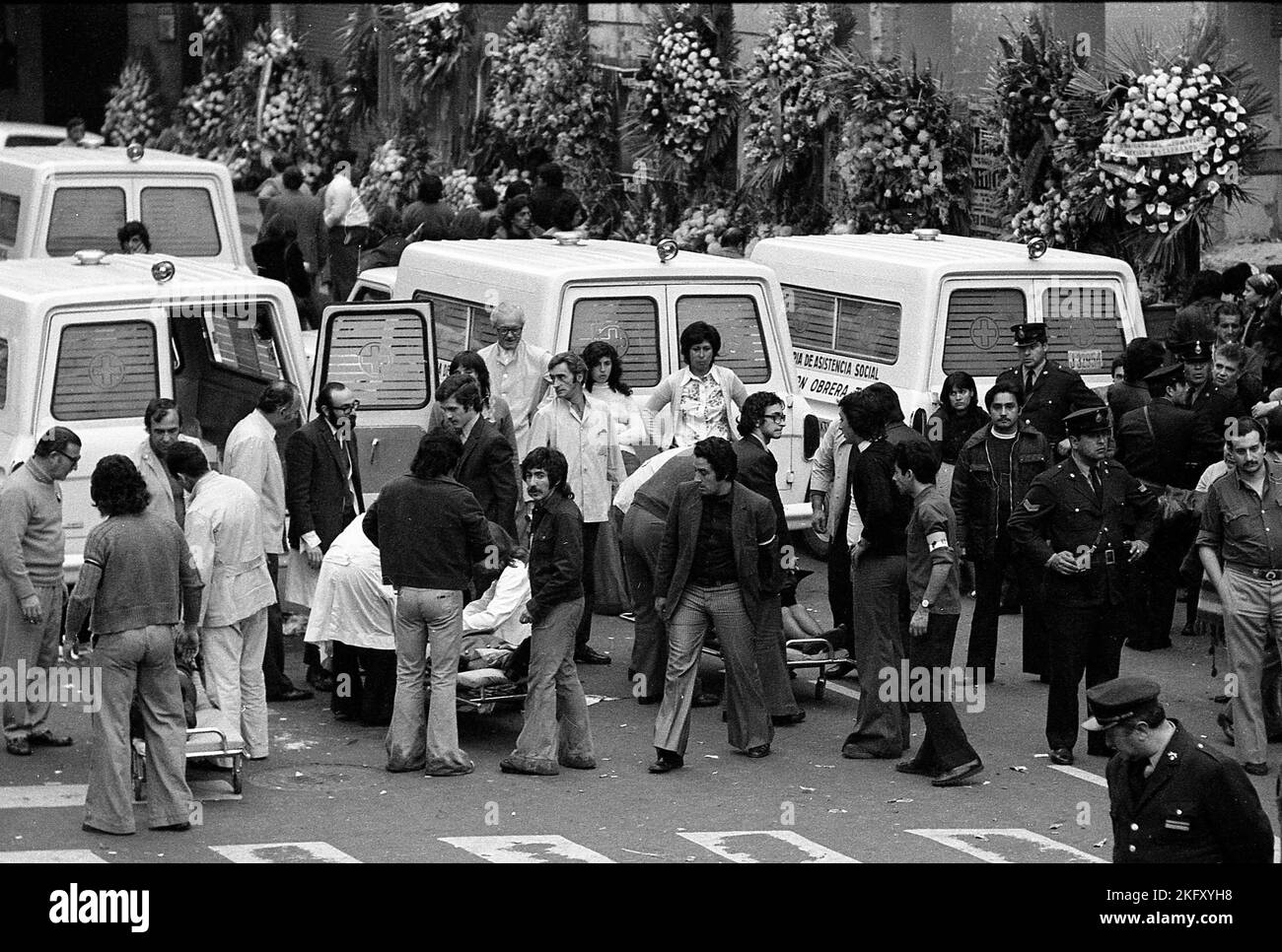 Juan Domingo Perón funeral, Congreso Nacional (National Congress ...