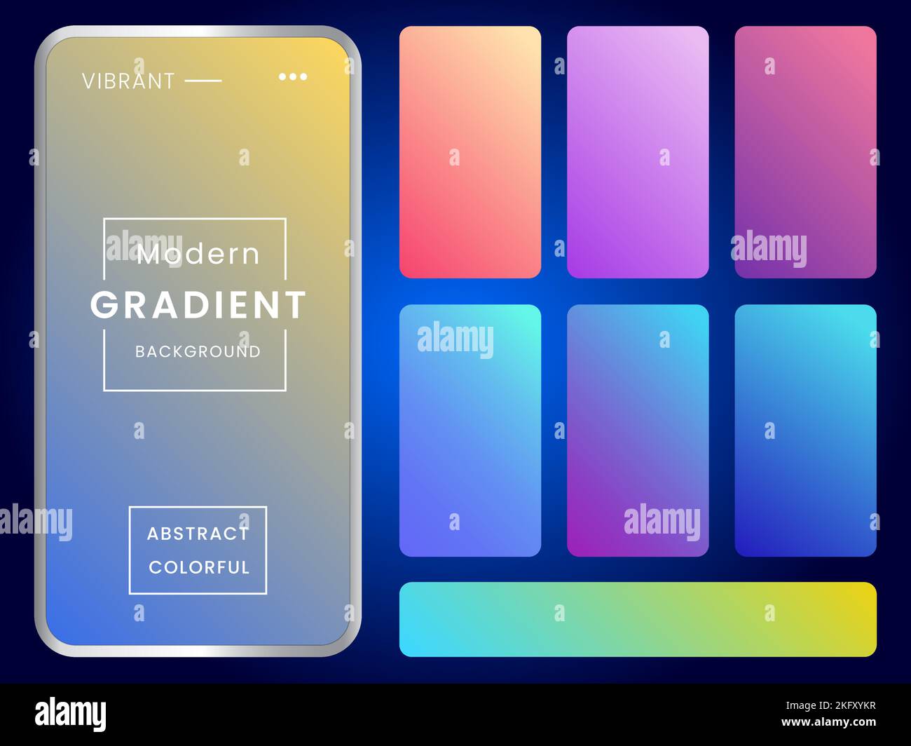 Gradient collection hi-res stock photography and images - Alamy