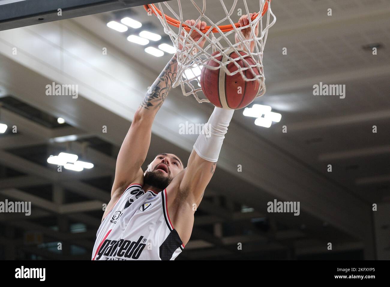 BLM Group Arena, Trento, Italy, November 20, 2022, Dunk of Isaia ...