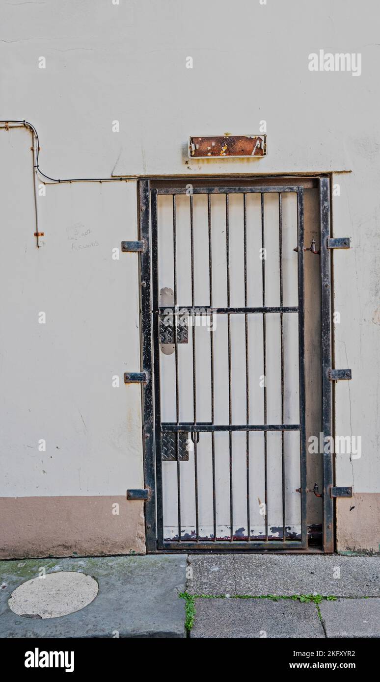 Outdoor metal gate hi-res stock photography and images - Alamy