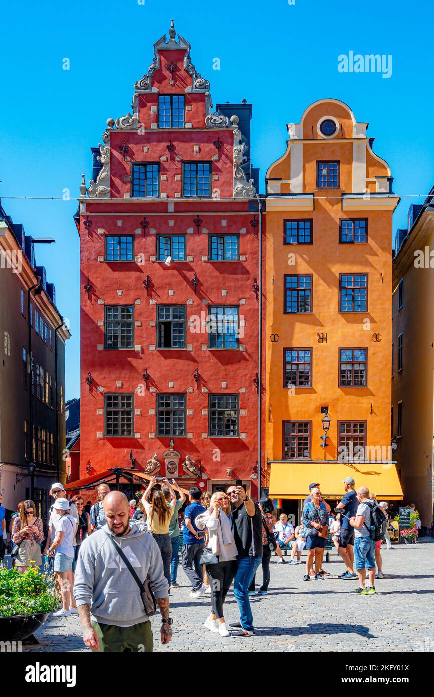 A vertical image of a cobblestone plaza dating back to the Middle Ages ...