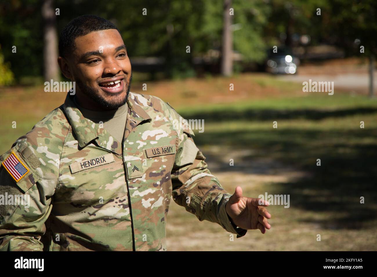 U.S. Army Sgt. Nathaniel Hendrix, assigned to D Company 3rd ...