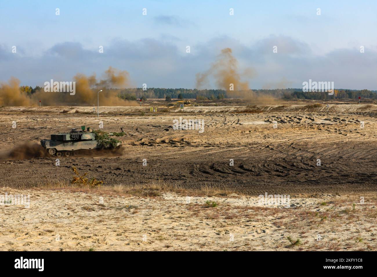 U.S. Army M2A3 Bradley Fighting Vehicle assigned to 1st Battalion, 68th ...