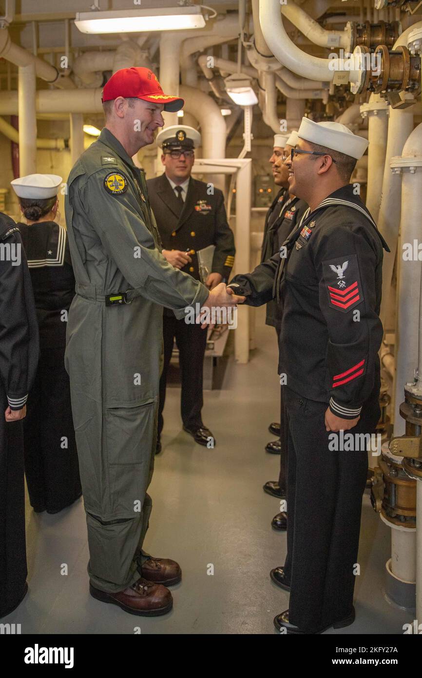 Capt. Matthew Mulcahey, the first-in-class aircraft carrier USS Gerald ...
