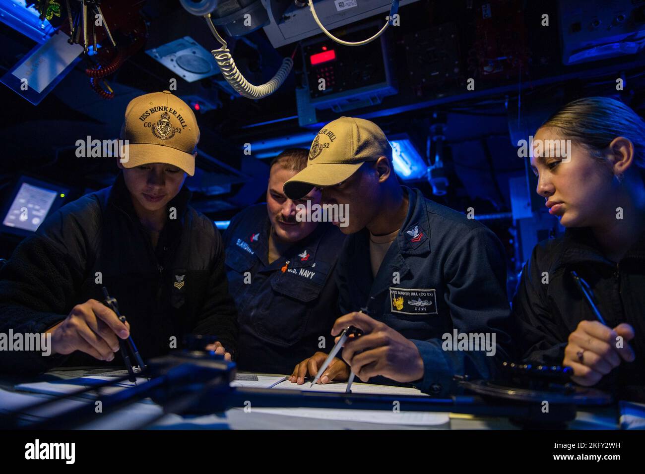221014-N-YV347-1025 PACIFIC OCEAN (Oct. 14, 2022) U.S. Navy Sailors ...