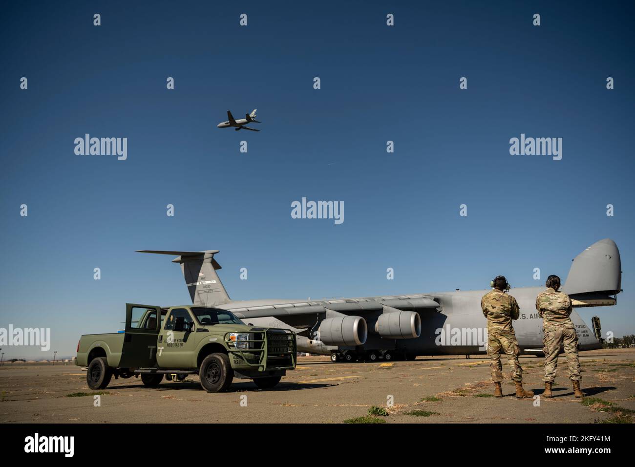 U.S. Air Force Capt. Susan Bet-Sayad, right, 621st Contingency Response ...