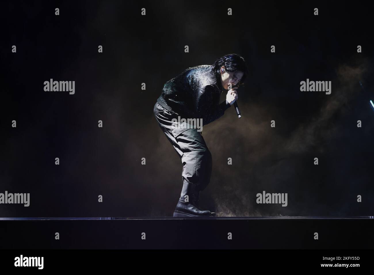 Al Khor, Qatar. 20th Nov, 2022. Jung-Kook (BTS) Football/Soccer : FIFA ...