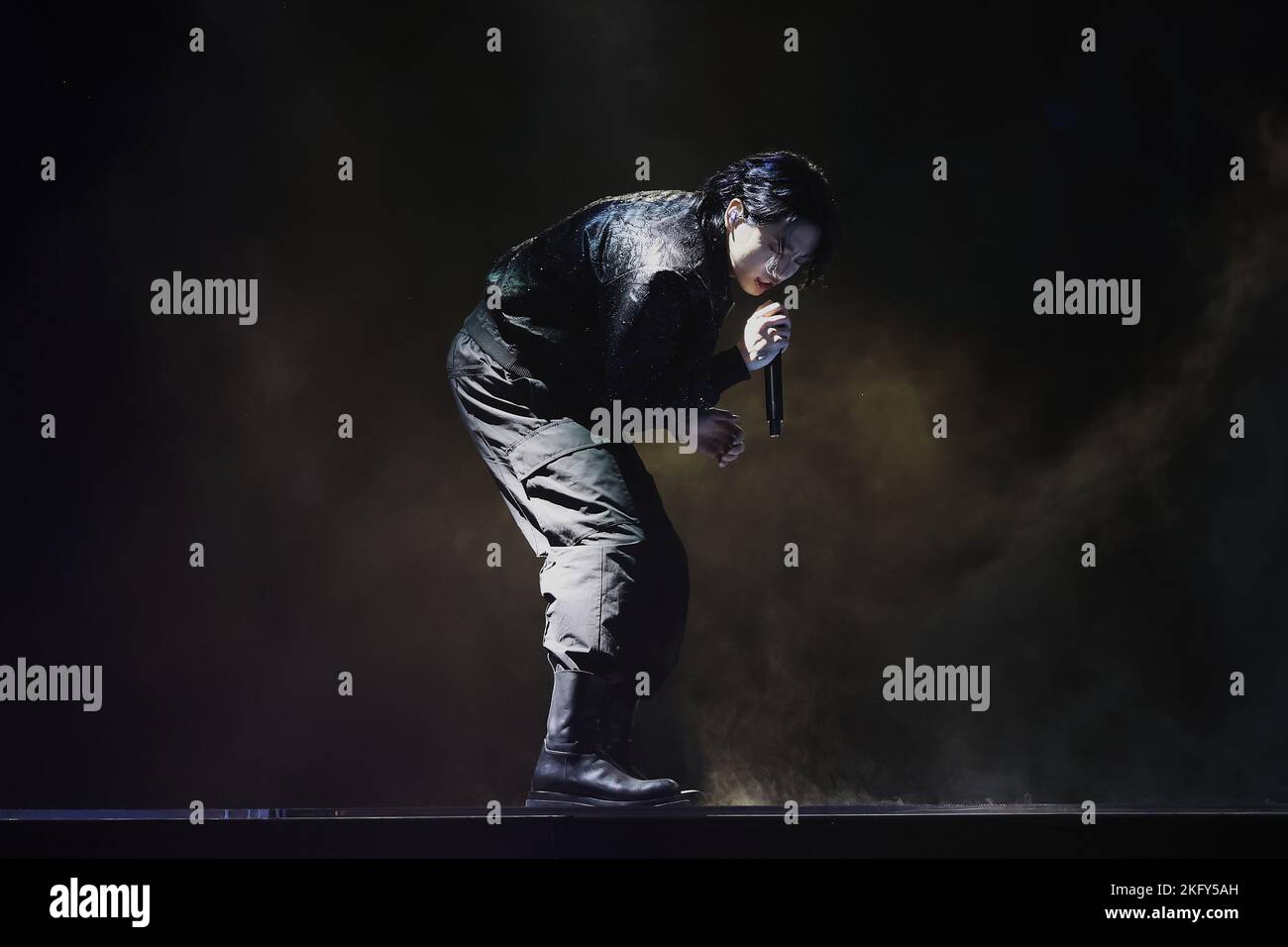 Al Khor, Qatar. 20th Nov, 2022. Jung-Kook (BTS) Football/Soccer : FIFA ...