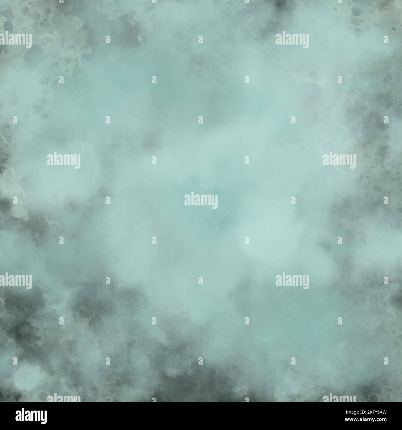 Square background with soft cloudy mint green shades Stock Photo - Alamy