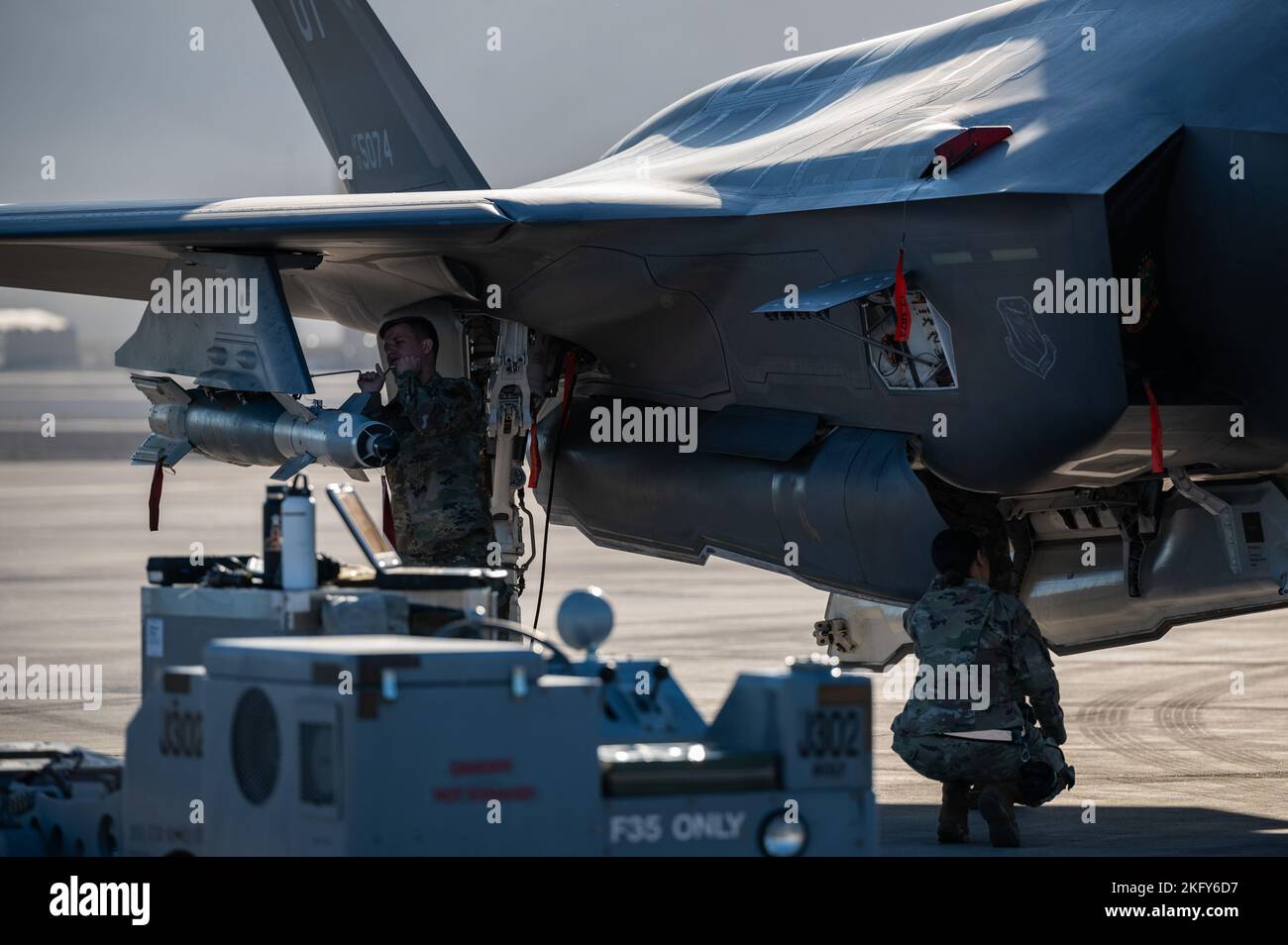 Senior Airman Conner Smith, 57th Maintenance Group Aircraft Armament ...