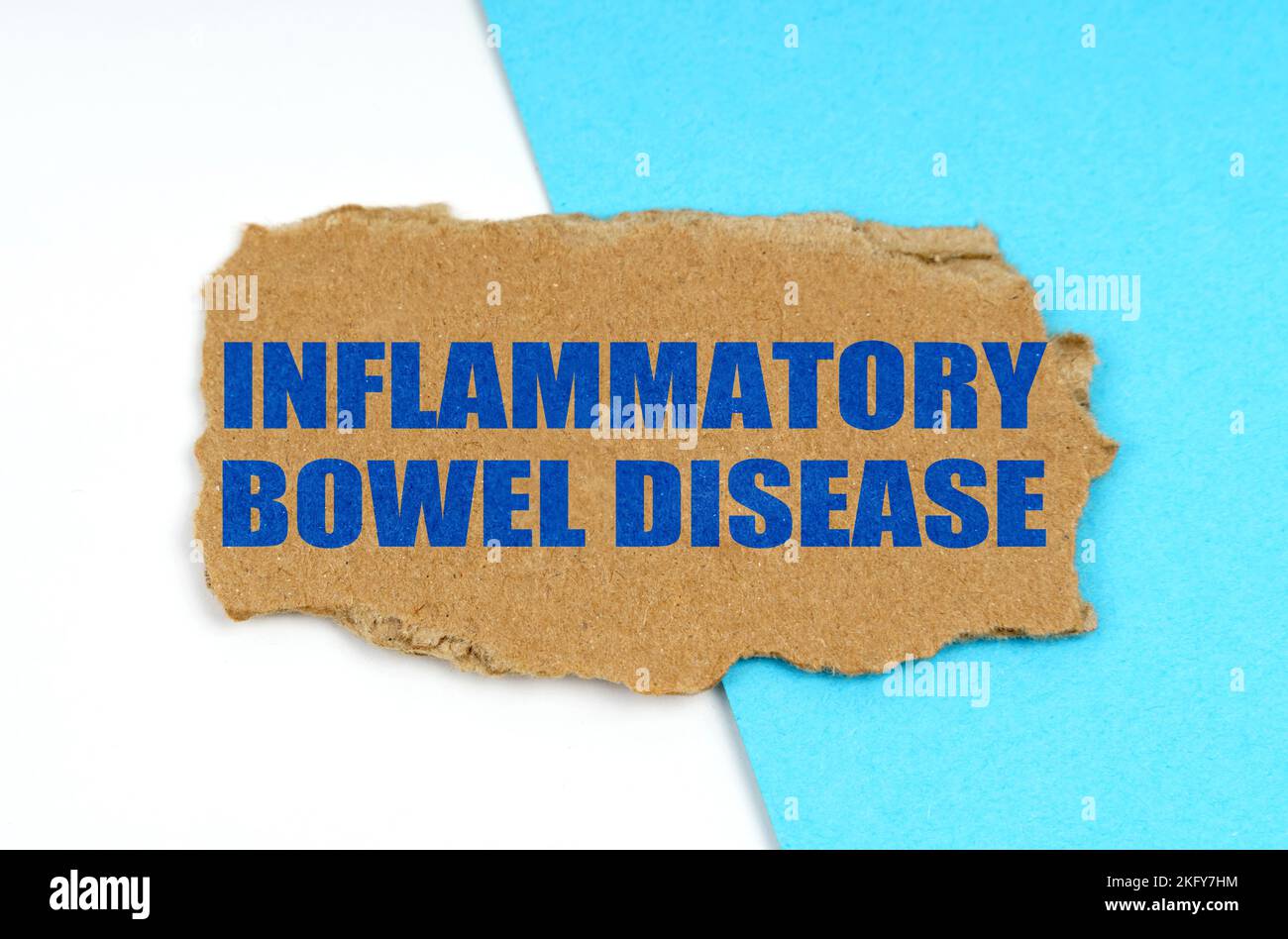 Medicine and health concept. On a blue and white background lies a ...