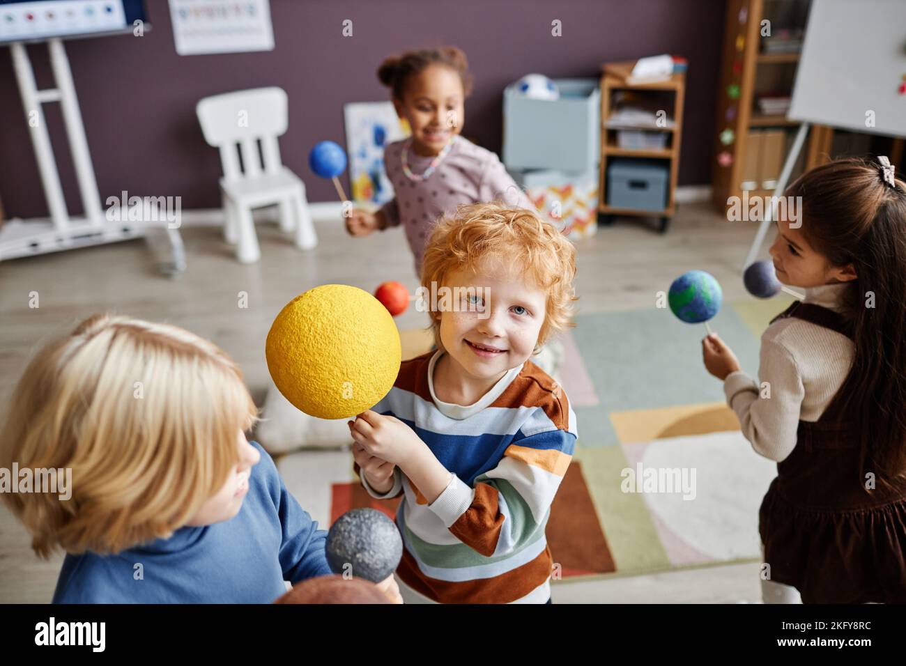 Solar system planets for kids hi-res stock photography and images - Alamy