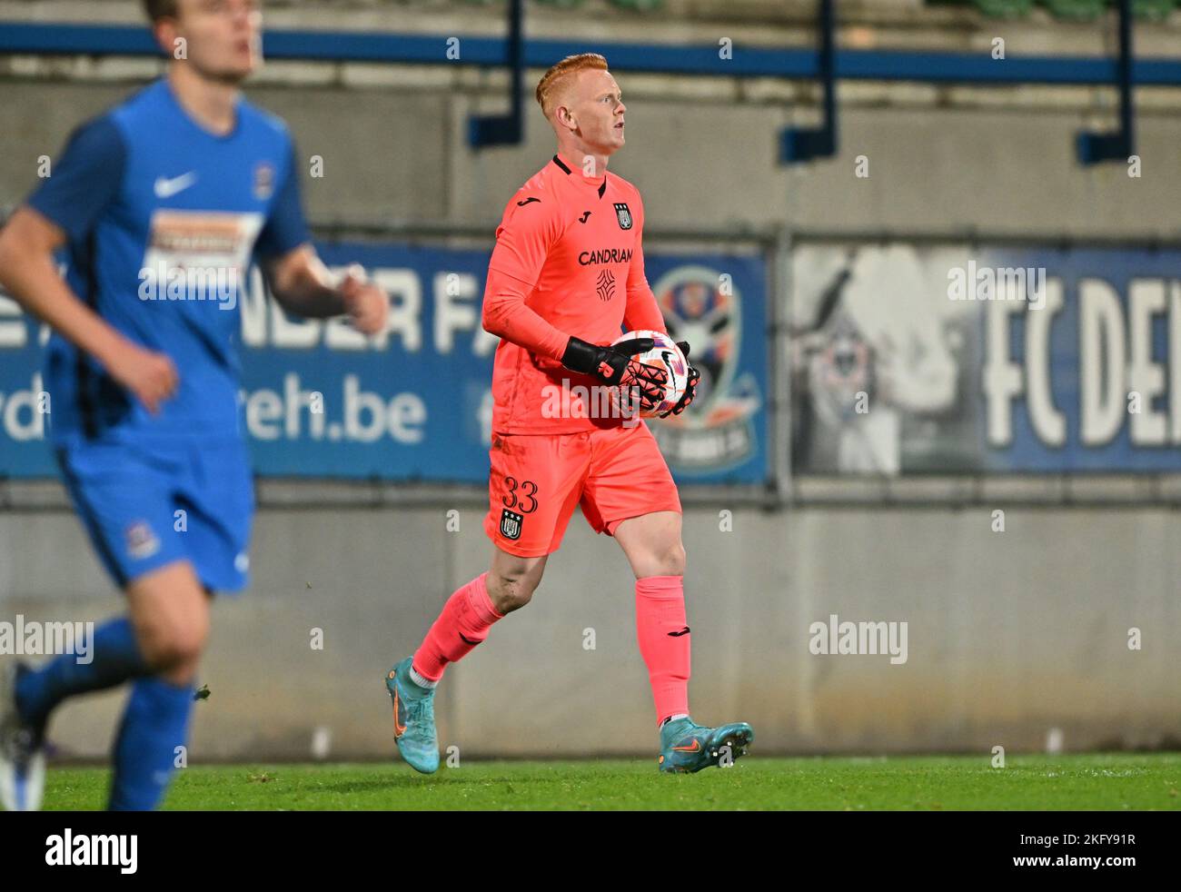 RSCA Futures' goalkeeper Rick Vercauteren pictured during a soccer ...