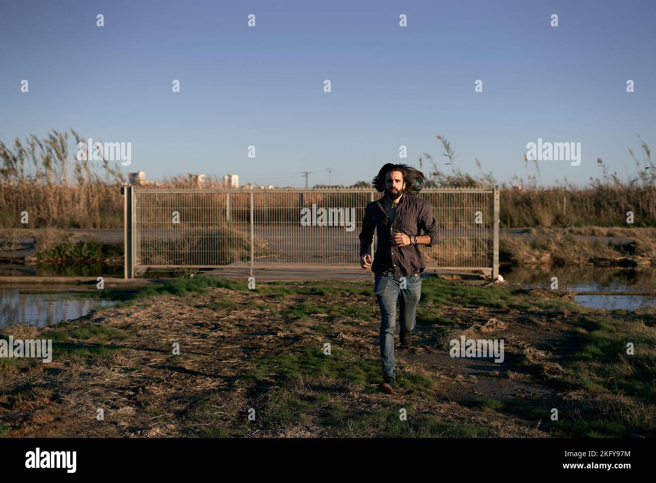 Man running towards camera hi-res stock photography and images - Alamy
