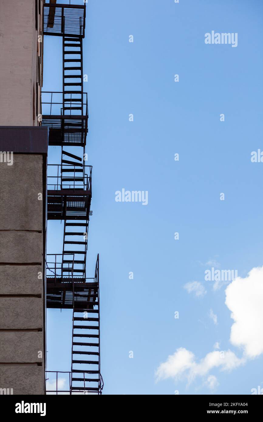 Fire escape building architecture hi-res stock photography and images ...