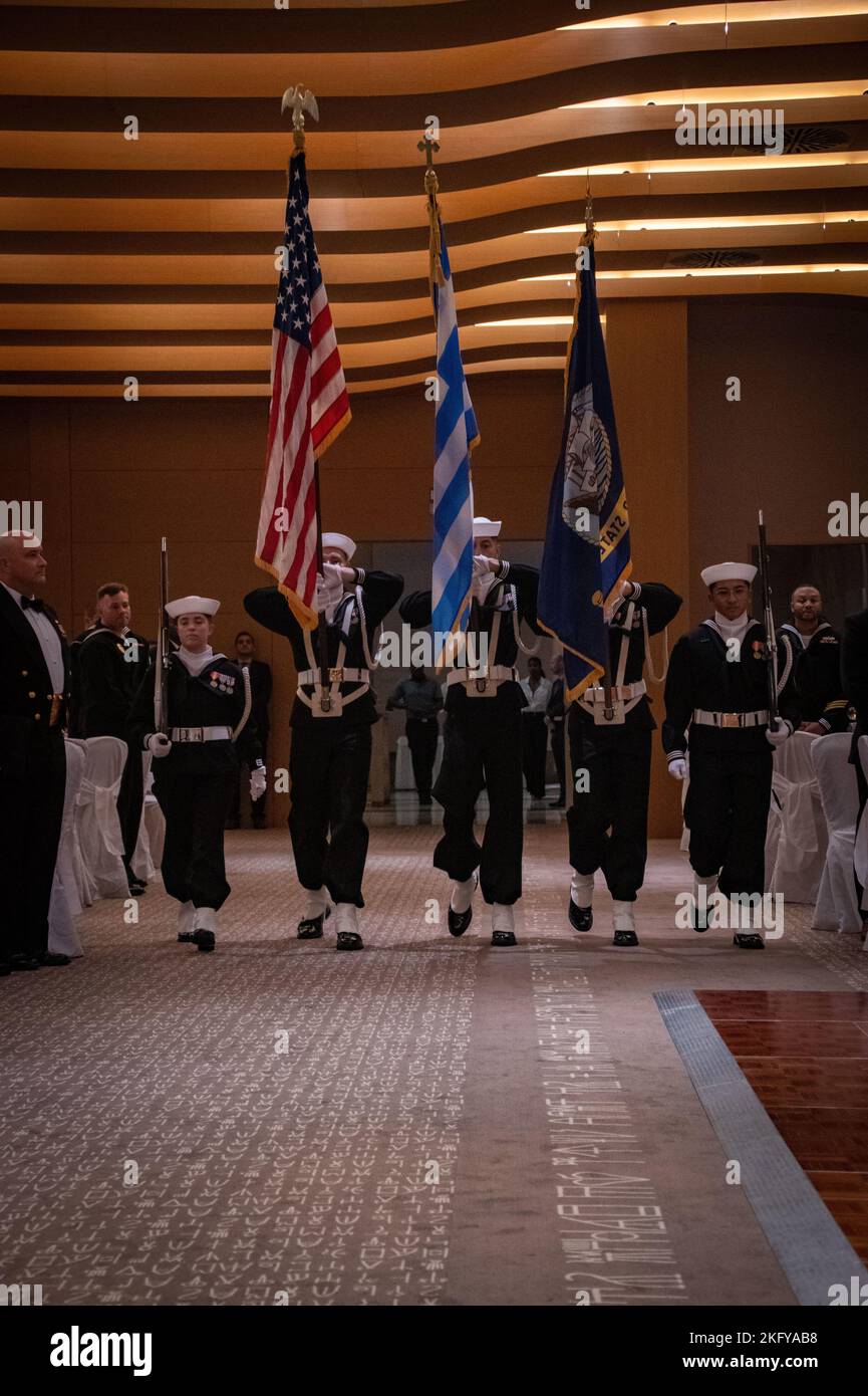 NAVAL SUPPORT ACTIVITY SOUDA BAY, Greece (Oct. 14, 2022) Sailors ...