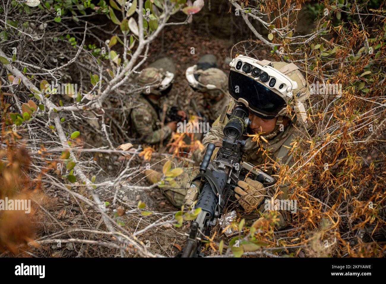U.S. Army Soldiers assigned to 5th Squadron, 73rd Cavalry Regiment, 3rd ...