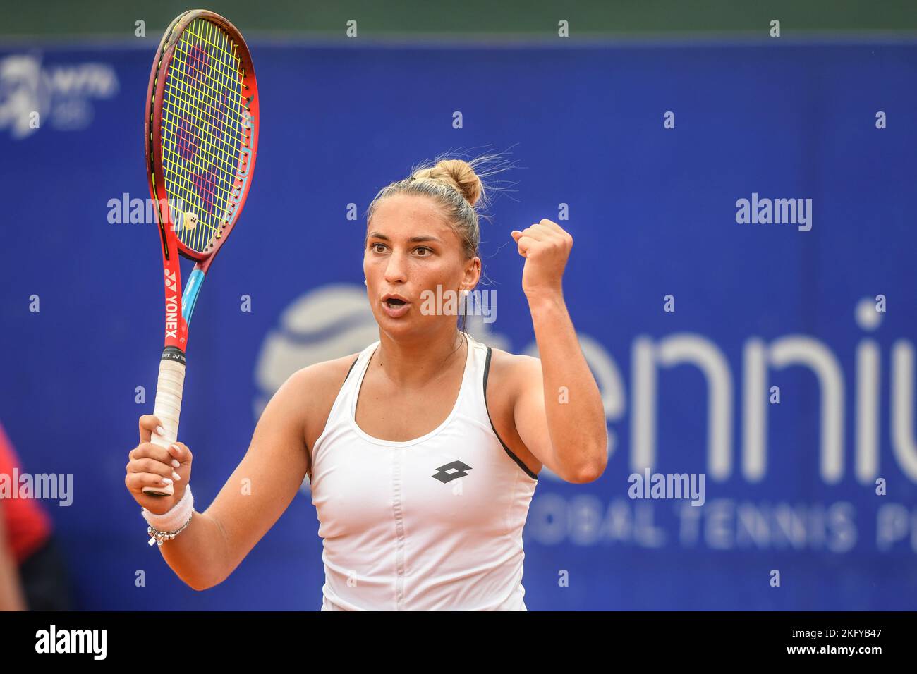 Panna Udvardy (Champion, Hungary). Argentina Open WTA 2022. Final Stock ...