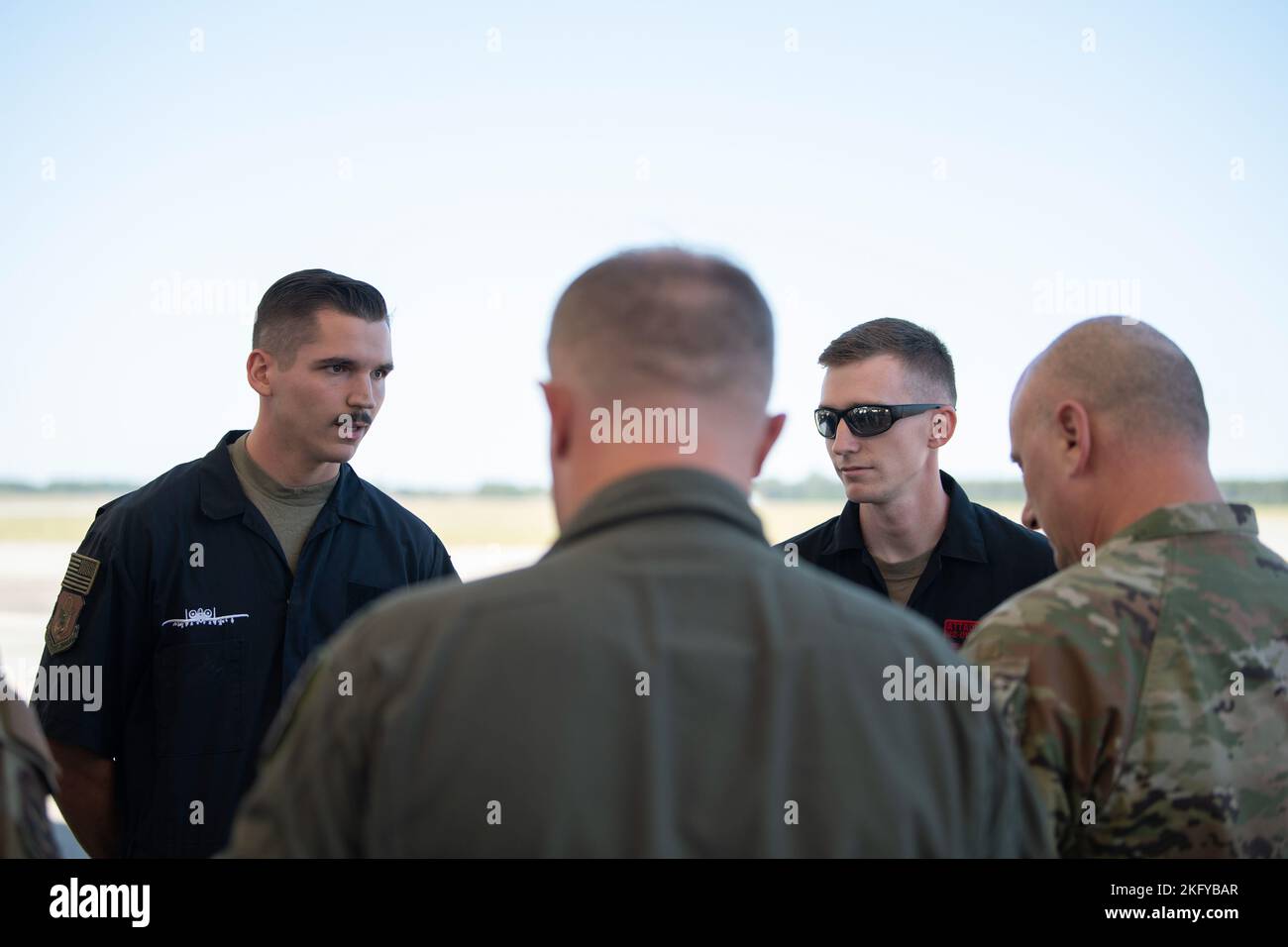 U.S. Air Force Staff Sgt. Samuel Harrell, 76th Fighter Generation ...