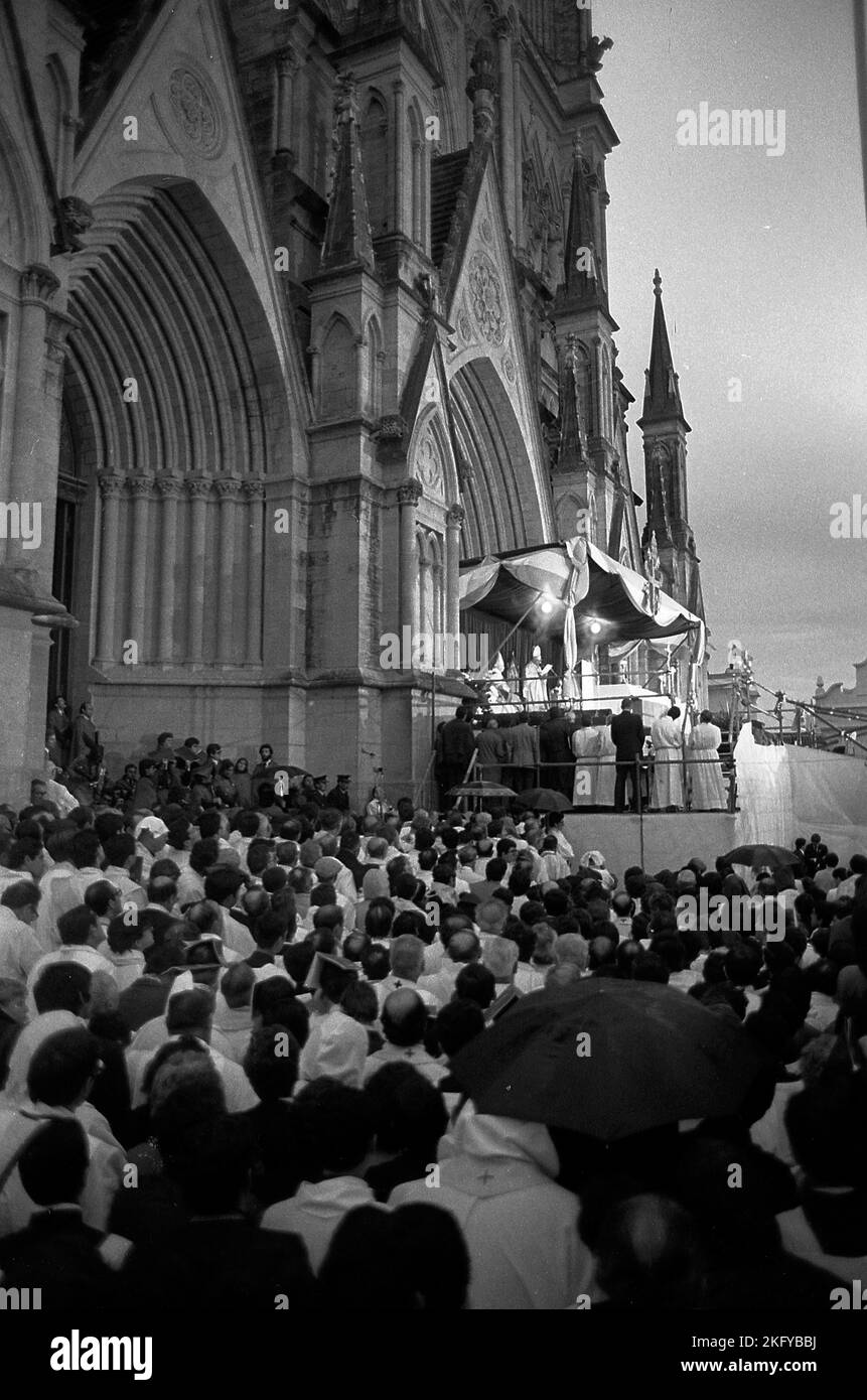 John Paul II, Polish Catholic Pope in Luján, Argentina, during the last ...