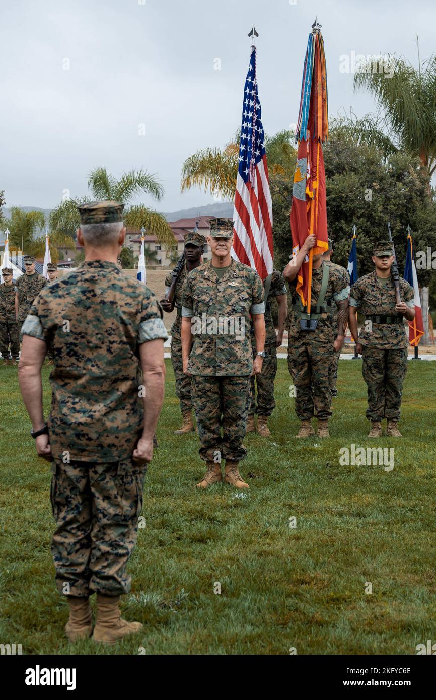 U.S. Marine Corps Brig. Gen. Phillip N. Frietze, commanding general ...