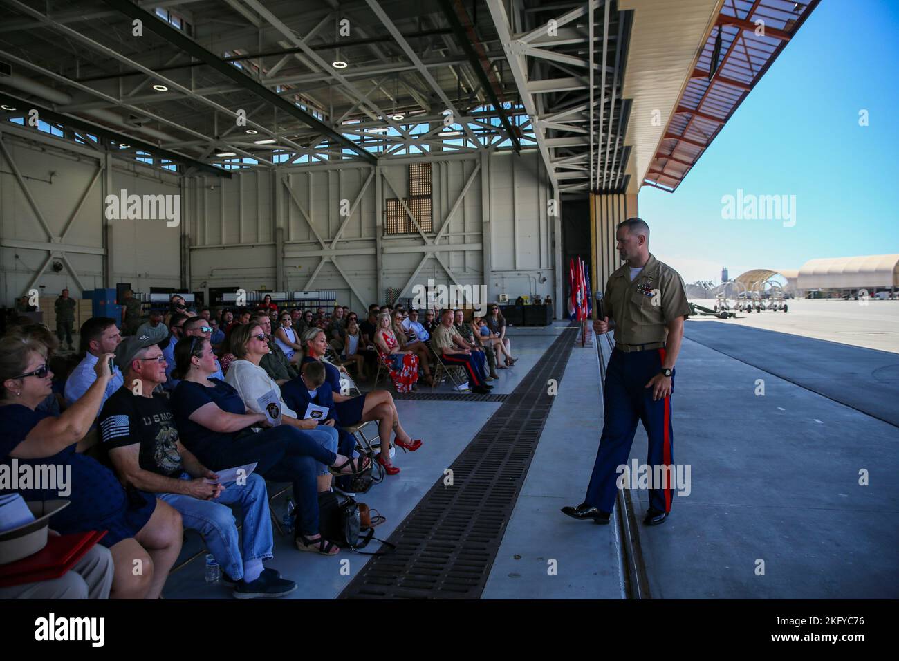 U.S. Marine Corps Capt. Toland Taylor, maintenance division officer ...