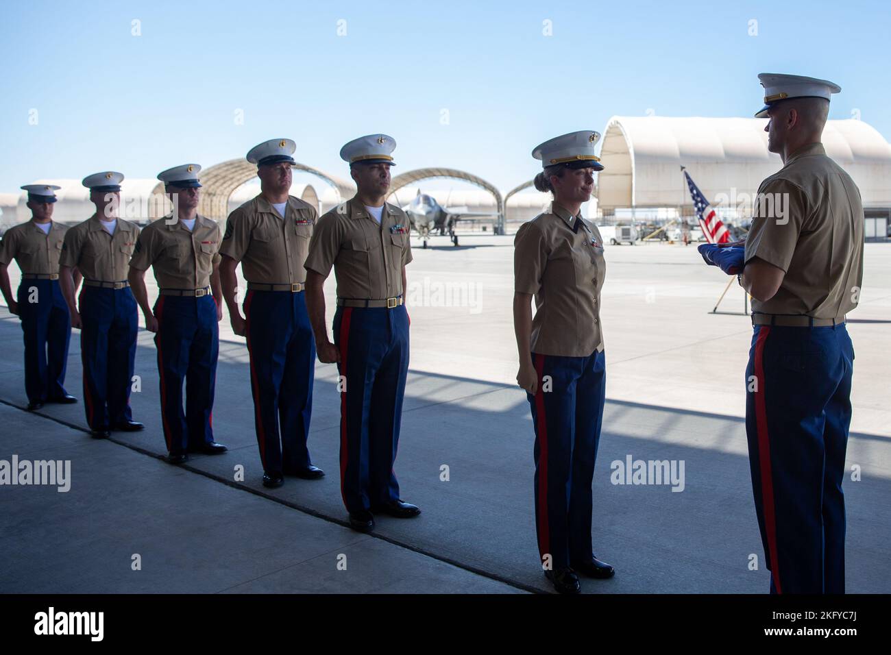 U.S. Marines with Marine Operational Test and Evaluation Squadron 1 ...