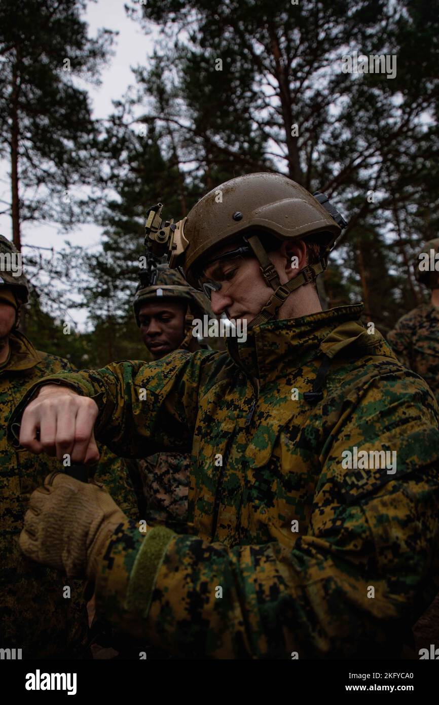U.S. Marine Sgt Theodore Austin, an Explosive Ordnance Disposal ...
