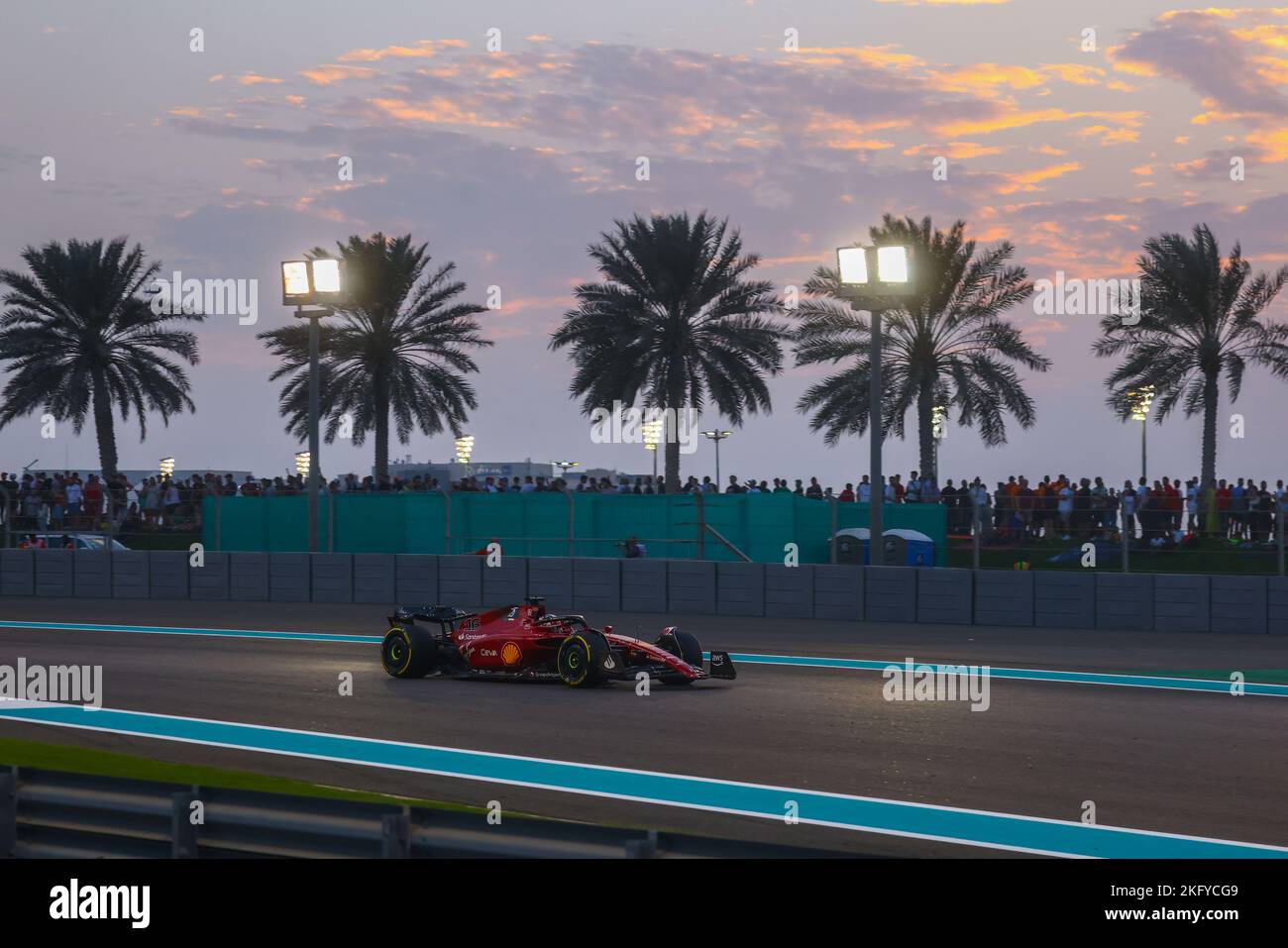 Abu Dhabi, United Arab Emirates. 20th Nov, 2022. Charles Leclerc of ...