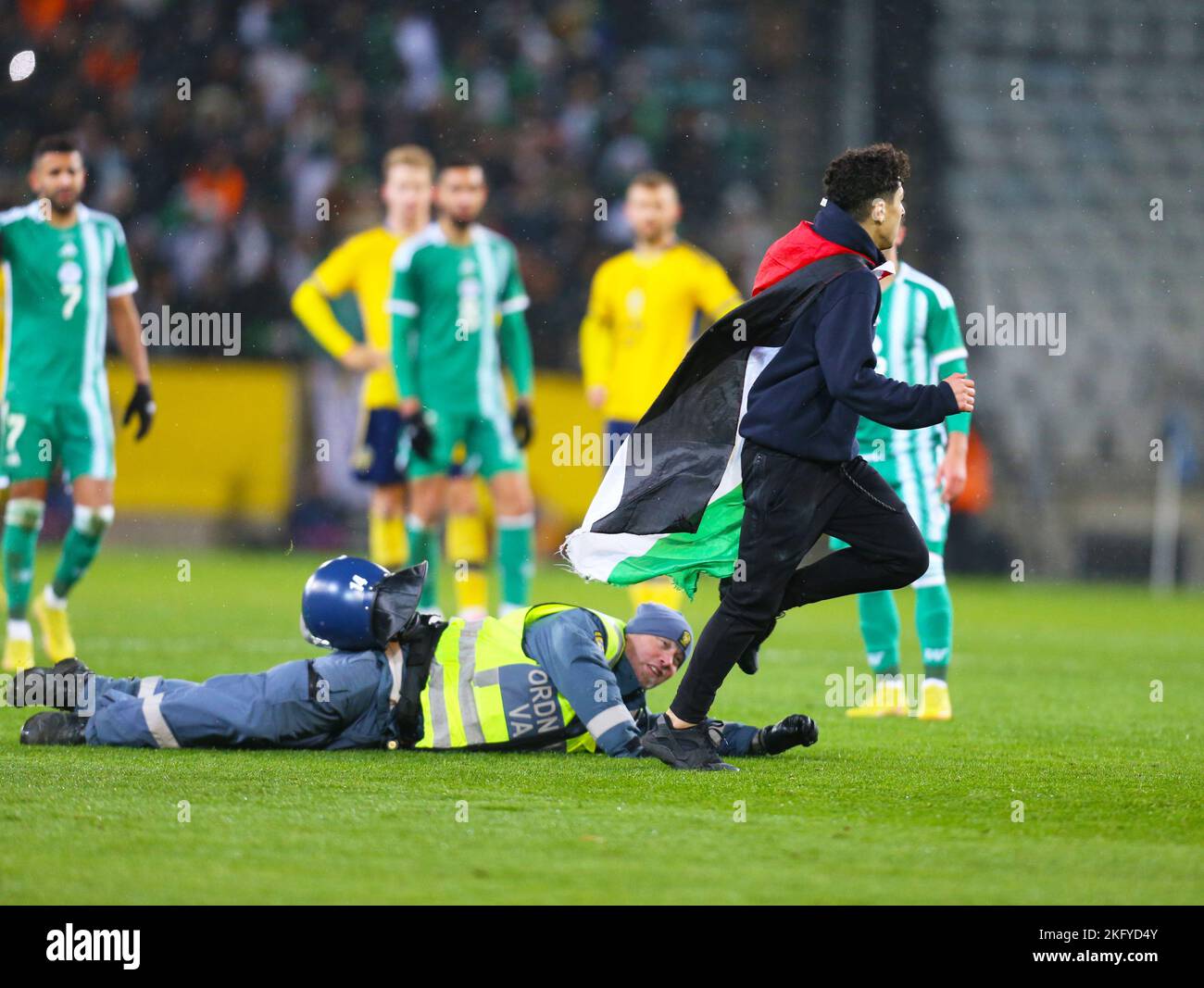 19th November 2022; Eleda Stadion, Malmo, Sweden, International Football Friendly Sweden versus ...