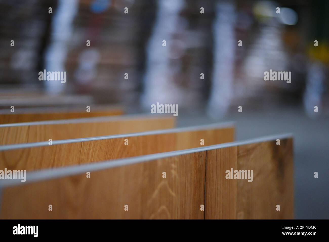 Realistic different color wooden boards. Office and home floor textures ...