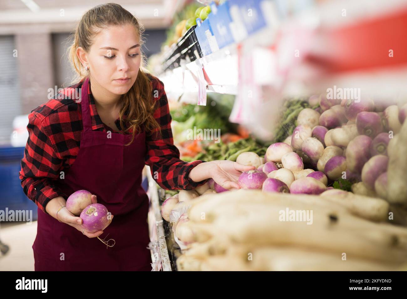 Young turnip hi-res stock photography and images - Alamy