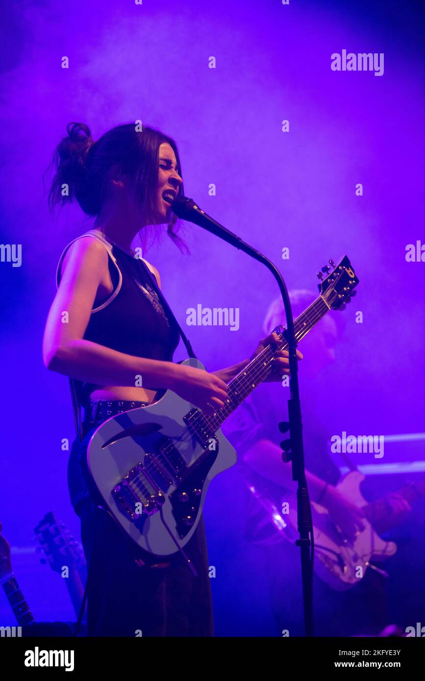 German pop band Brockhoff performing live at Hole44 in Berlin while ...