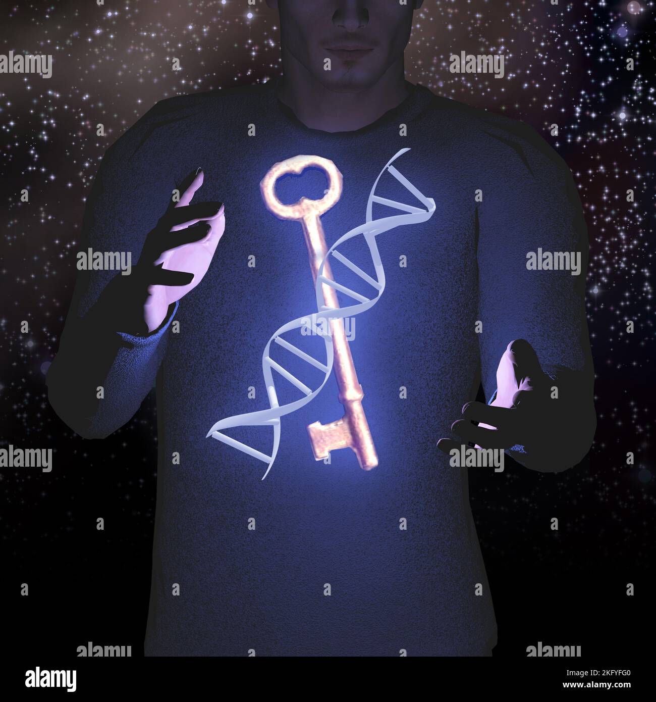 Lock and key molecule hi-res stock photography and images - Alamy