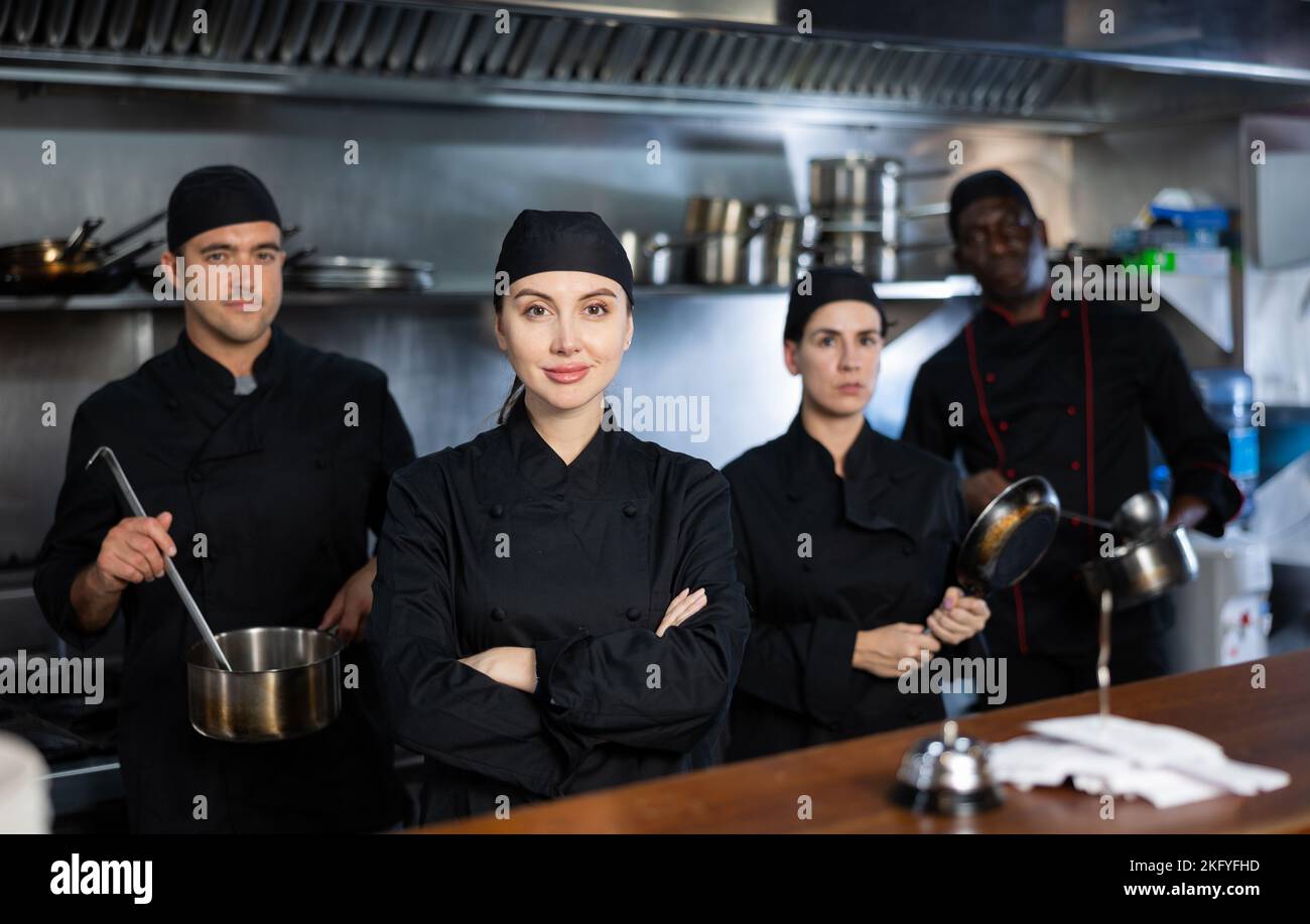 Female led team hi-res stock photography and images - Alamy